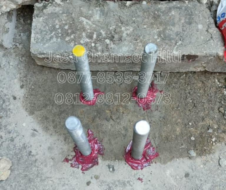 Jasa Pasang Chemical Anchor Hilti (Chemset Hilti) - Hutama Teknik Indonesia